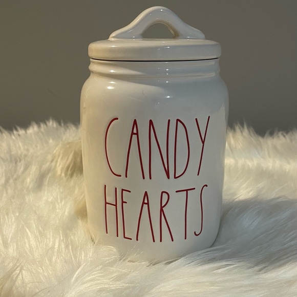 Rae Dunn | Kitchen | Rae Dunn Candy Heart And Sweet Heart Canister Set ...